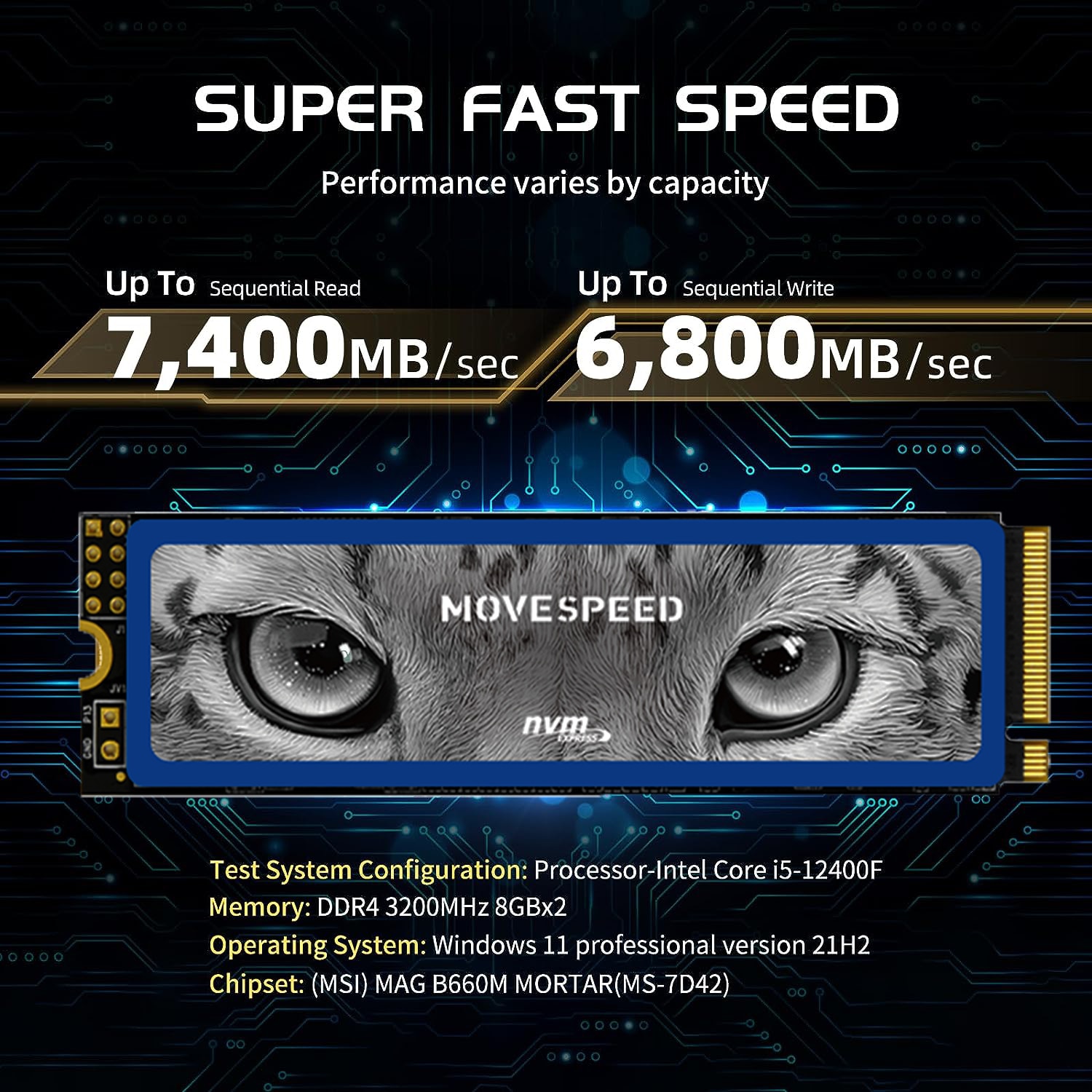 Solid State Drive (SSD) NeoSimply®Phanter Gen.4, 2TB, NVMe, M2 2280 Form Factor, MAP1602A ...