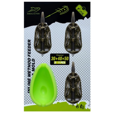 Комплект Momitor MF 3+1 Inline Method Feeder - eMAG.bg