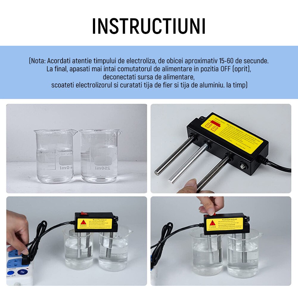 Tester de calitate a apei, Vaxiuja, Plastic / Metal, 12.5 x 7.5 x 4 CM ...