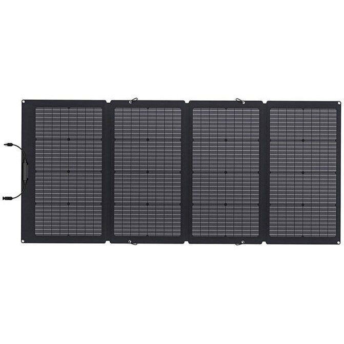 Panou solar fotovoltaic portabil EcoFlow, bifacial, pliabil, 220W, IP68 ...