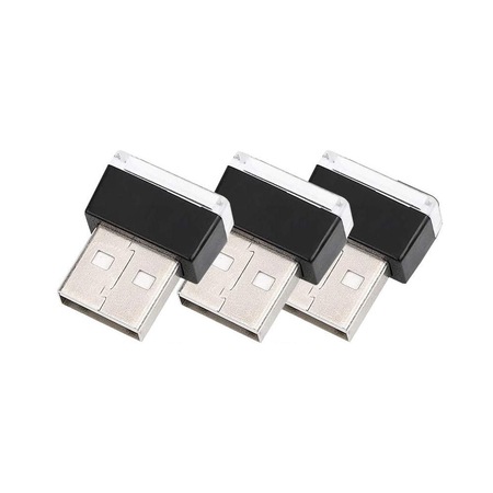 Set 5 lumini LED auto, Sunmostar, USB, Multicolor - eMAG.ro