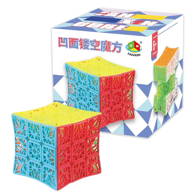 Cub Rubik Magic Cube Fanxin, Shaped Cube, FX8816, Concave Hollow - eMAG.ro