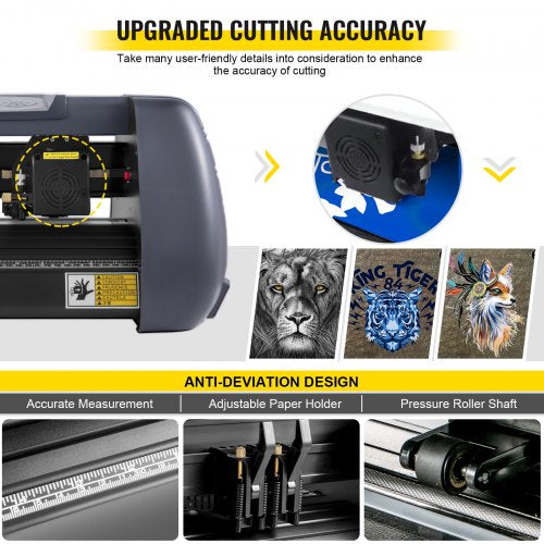 Plotter cu taiere la 375 mm, gri - eMAG.ro