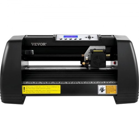Plotter vinil, taiere la 35.56 cm, cu afisaj LCD, negru - eMAG.ro