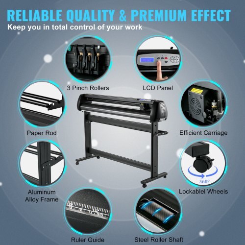Plotter, taiere de 135 cm, compatibil cu Windows - eMAG.ro