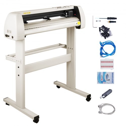 Plotter de vinil cu latime de taiere de 720 mm, alb - eMAG.ro