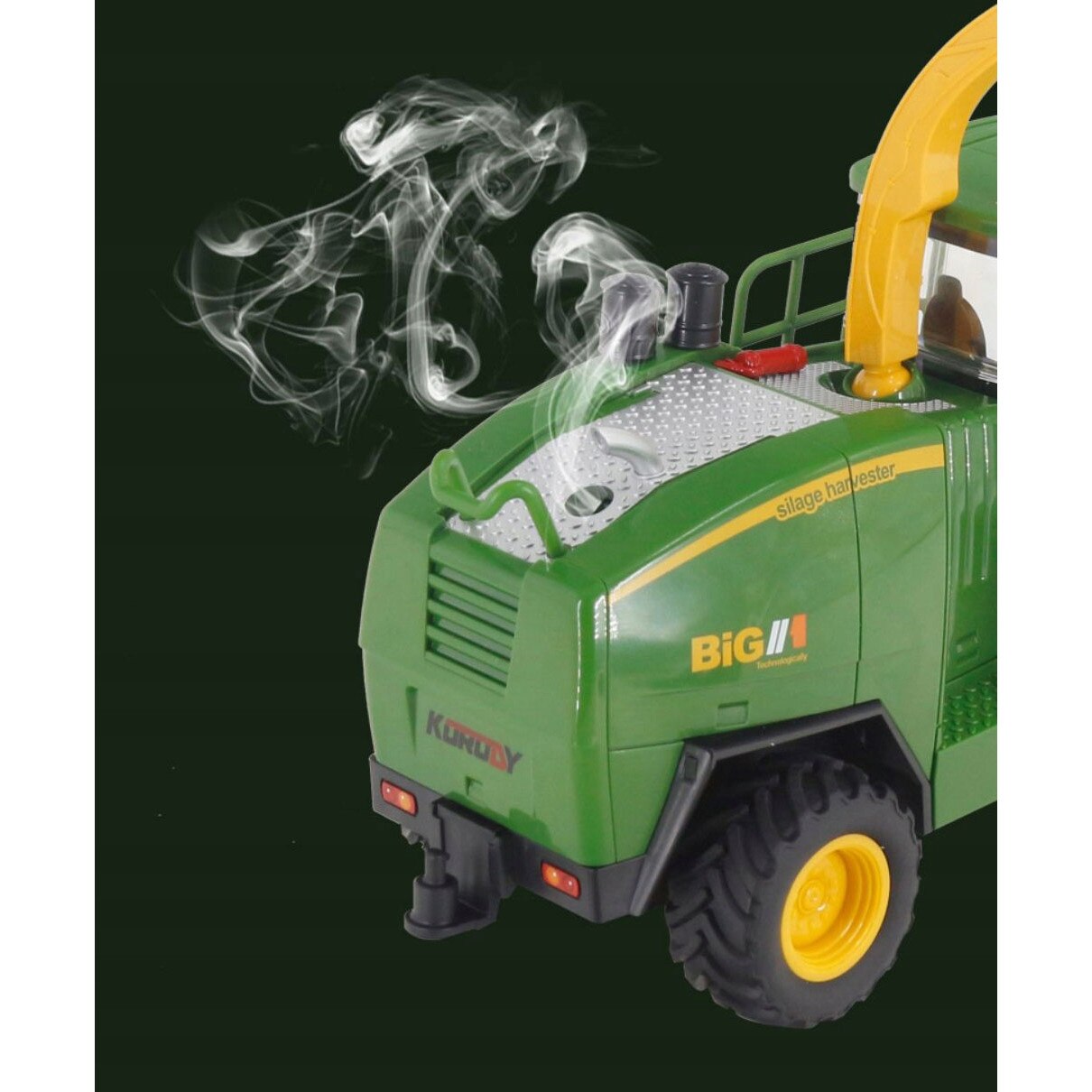 Combina agricola cu telecomanda 2 in 1 sunet, lumini si fum - eMAG.ro