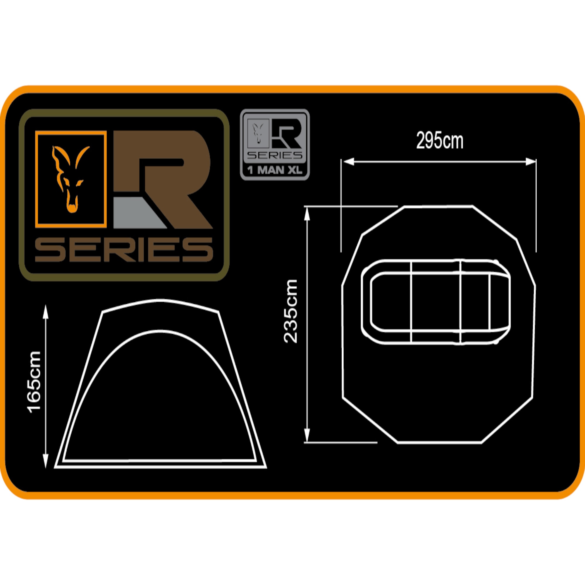 Cort Pescuit, Fox R-Series Bivvy, 1 persoana, Kaki - eMAG.ro