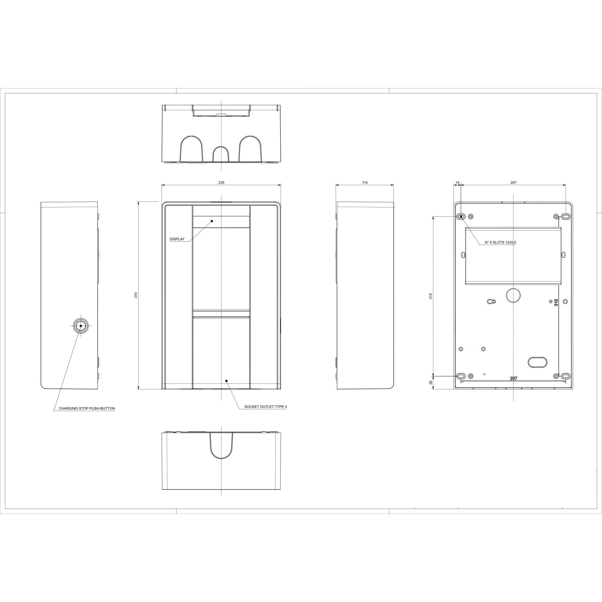 Priza incarcare auto wall box 1 socket - eMAG.ro