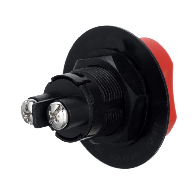 Mini intrerupator ON/OFF, SUNMOSTAR, ABS/Metal, 50A, Negru/Rosu/Alb ...