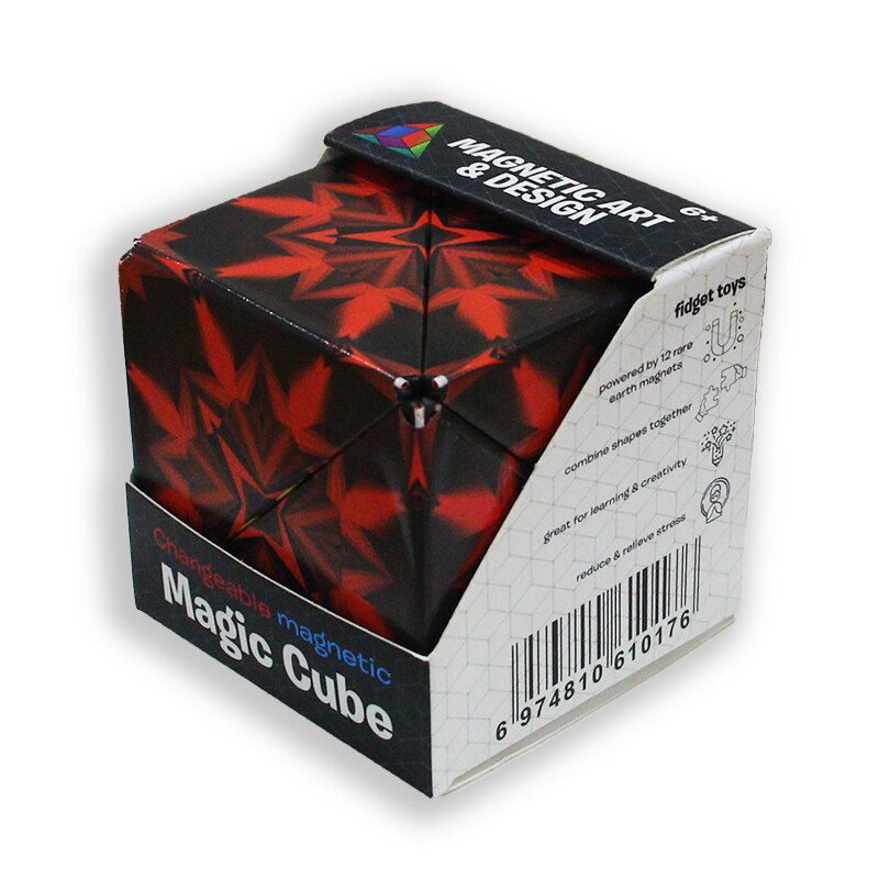 Cub magnetic Rubik's Cube, Thinking Trainer, jucarii educationale, Ruby ...