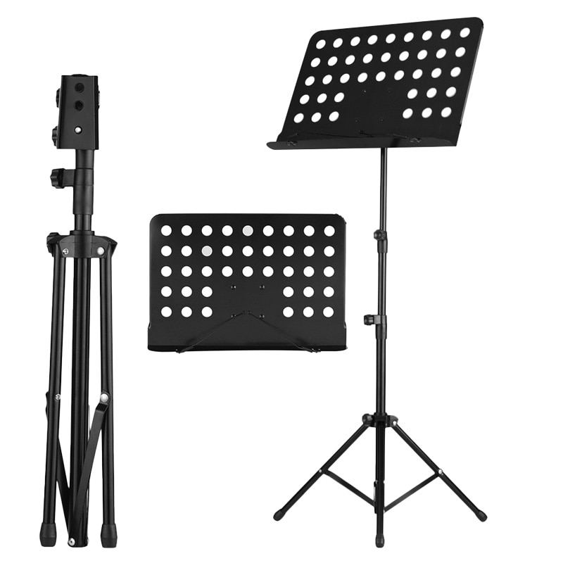 Stativ pentru partituri, BADU, 50 x 35 cm, 1.4 kg, Negru - eMAG.ro