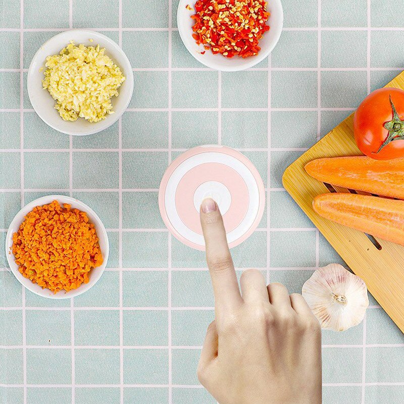 Mini tocator electric, Amtok, Pentru usturoi, legume, fructe, nuci ...