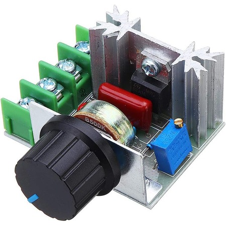 Fordulatszám szabályozó egyfázisú motorokhoz, Zola®, műanyag és fém ...