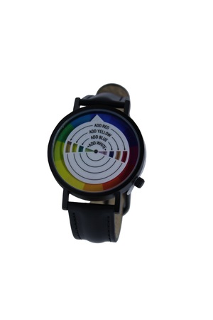 Ceas unisex, The Unemployed Philosopher Guild, Roata Colorata, quartz ...