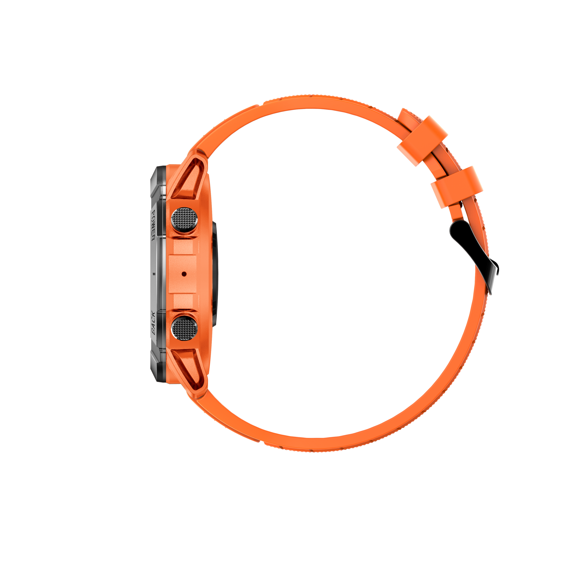 Ceas Smartwatch BLEKSY® Robust, 36mm AMOLED, Full Touch Screen, Apel ...