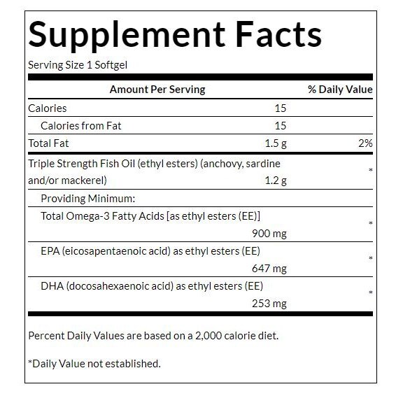 Triple Strength Super EPA & DHA, SWANSON, Sanatatea inimii si a ...