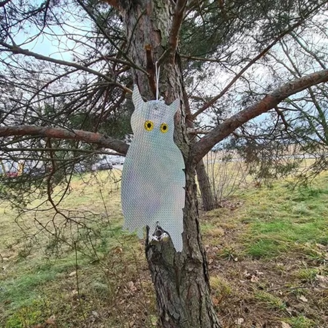 Bufnita reflectorizanta anti pasari, porumbei, grauri, ciori ...