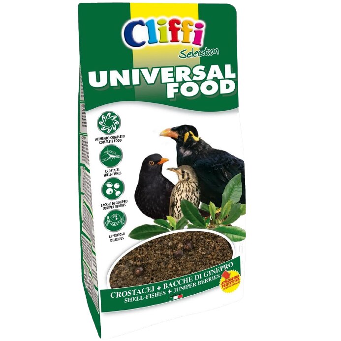 Hrana pasari insectivore, Universal Food, Cliffi, 1Kg - eMAG.ro
