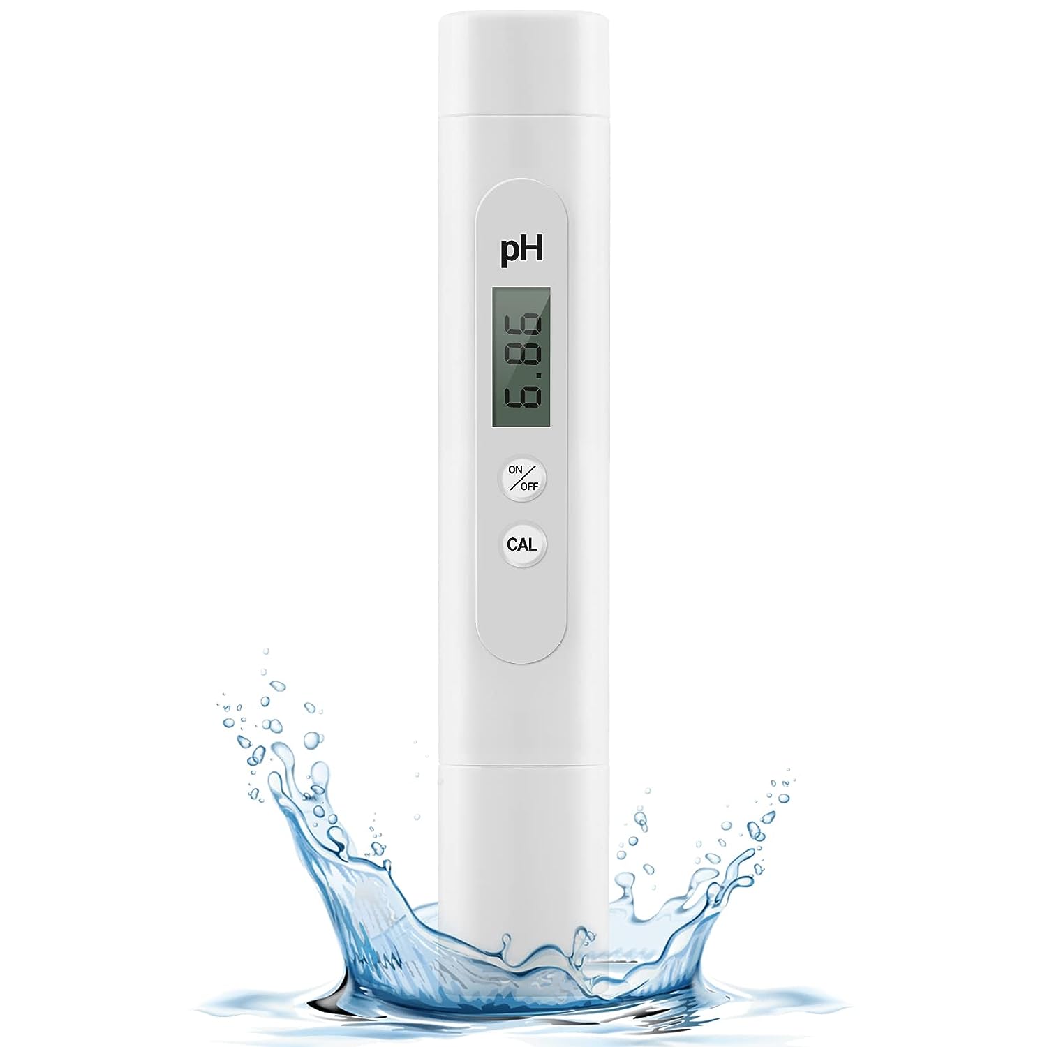 Tester electronic PH-metru, Alb - eMAG.ro