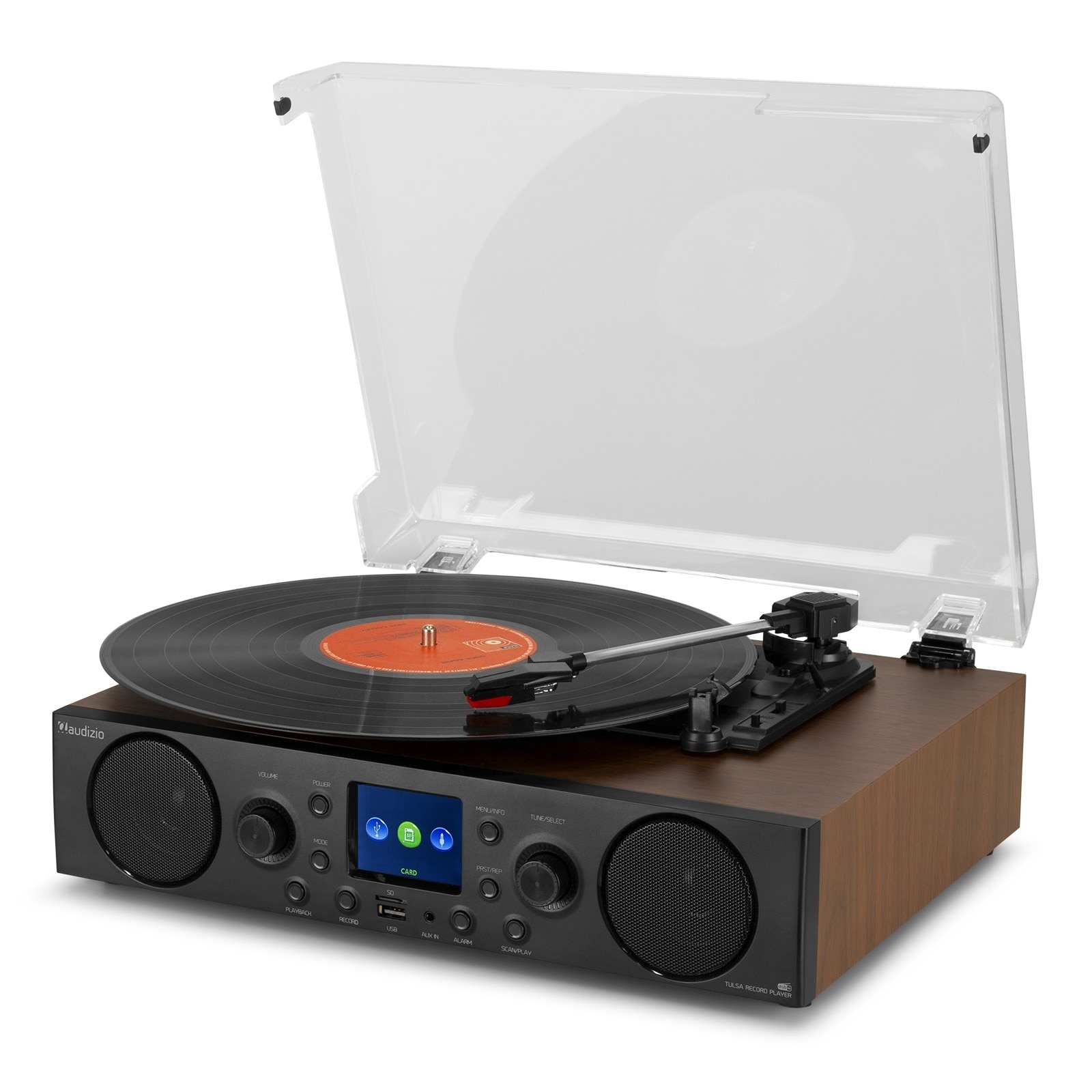 Pick-up cu radio DAB+, 60W, Bluetooth/USB/SD/FM/DAB+, Audizio TULSA ...