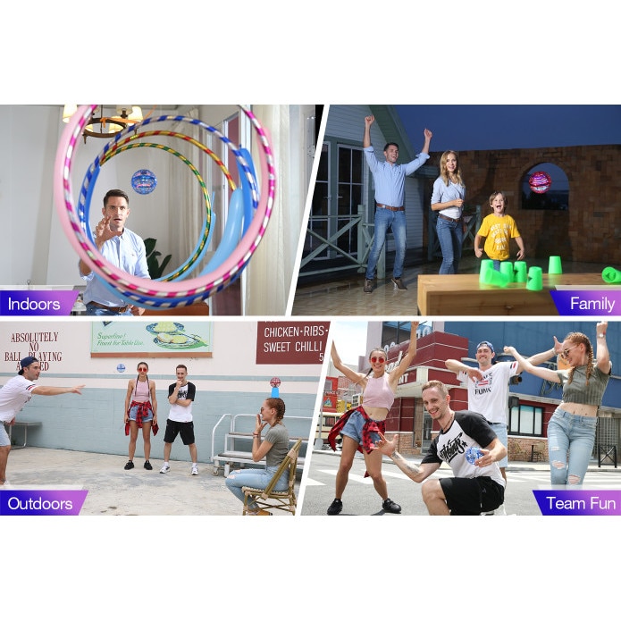 Flynova PRO drón repülő labda, szenzorokkal és LED fényekkel, különböző ...