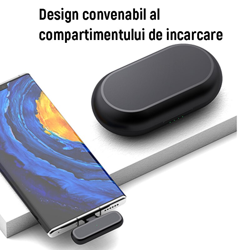 Microfon Lavaliera, Vaxiuja, Interfata de tip c/adaptor Apple, 6 ore ...