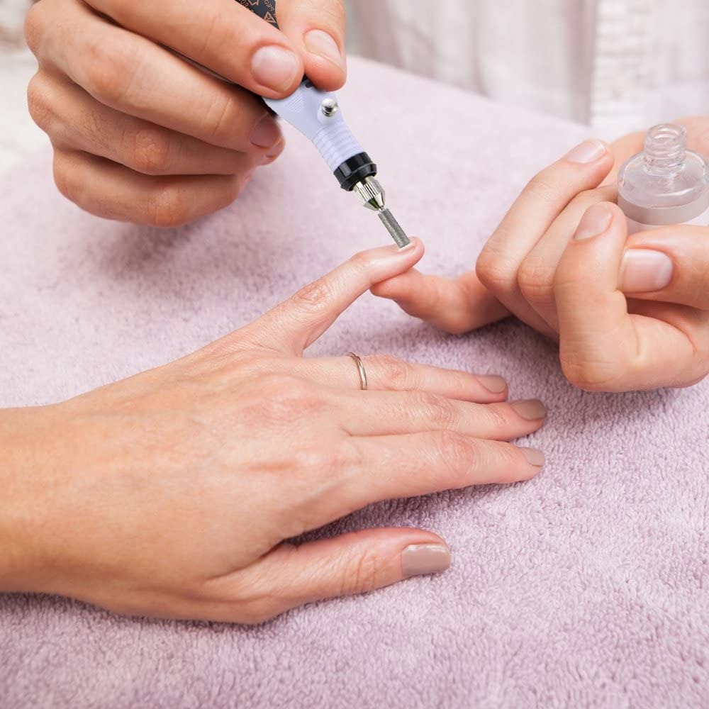 Pila electrica, Freza unghii pentru incepatori, Reincarcabila, 6 capete ...