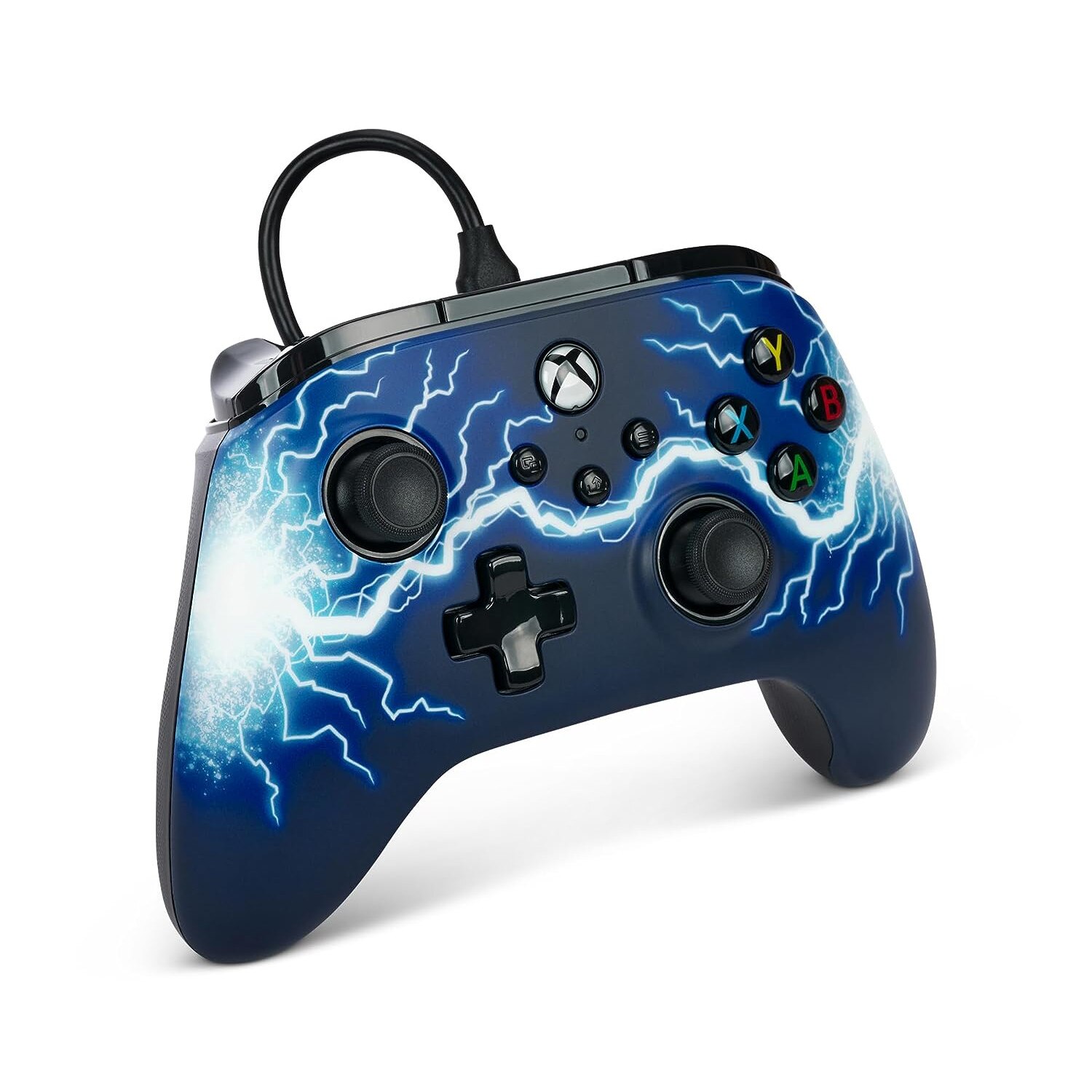 PowerA Advantage Wired, Xbox Series X, S, Xbox One, PC, Arc Lightning ...