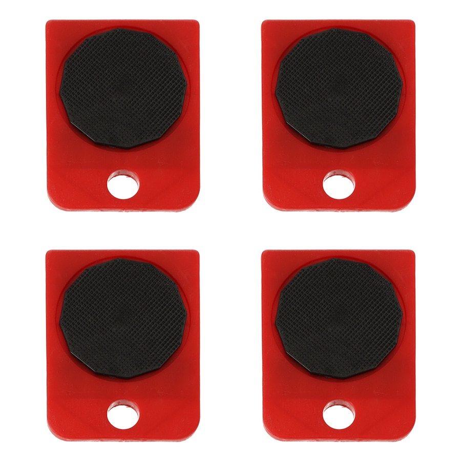 Kit mutare mobila 5in1, Metal/Plastic, 150 kg, 33 cm, Rosu/Negru - eMAG.ro