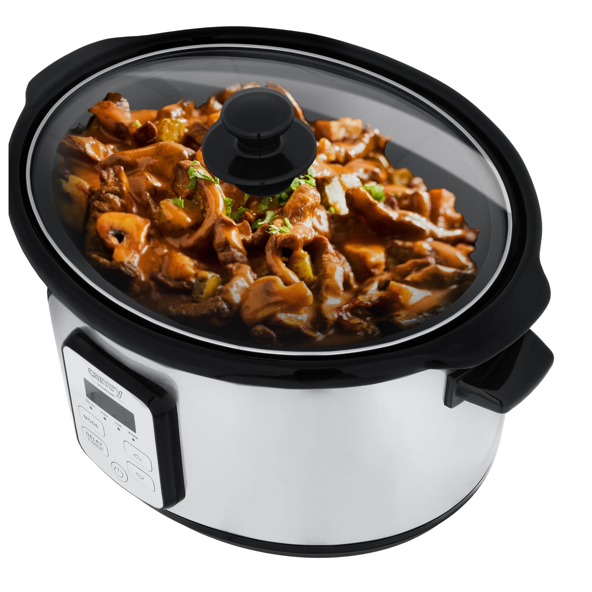 Multicooker, Camry, CR6414, Slow cooker, 270 W, 4.7 L, Afisaj LED ...