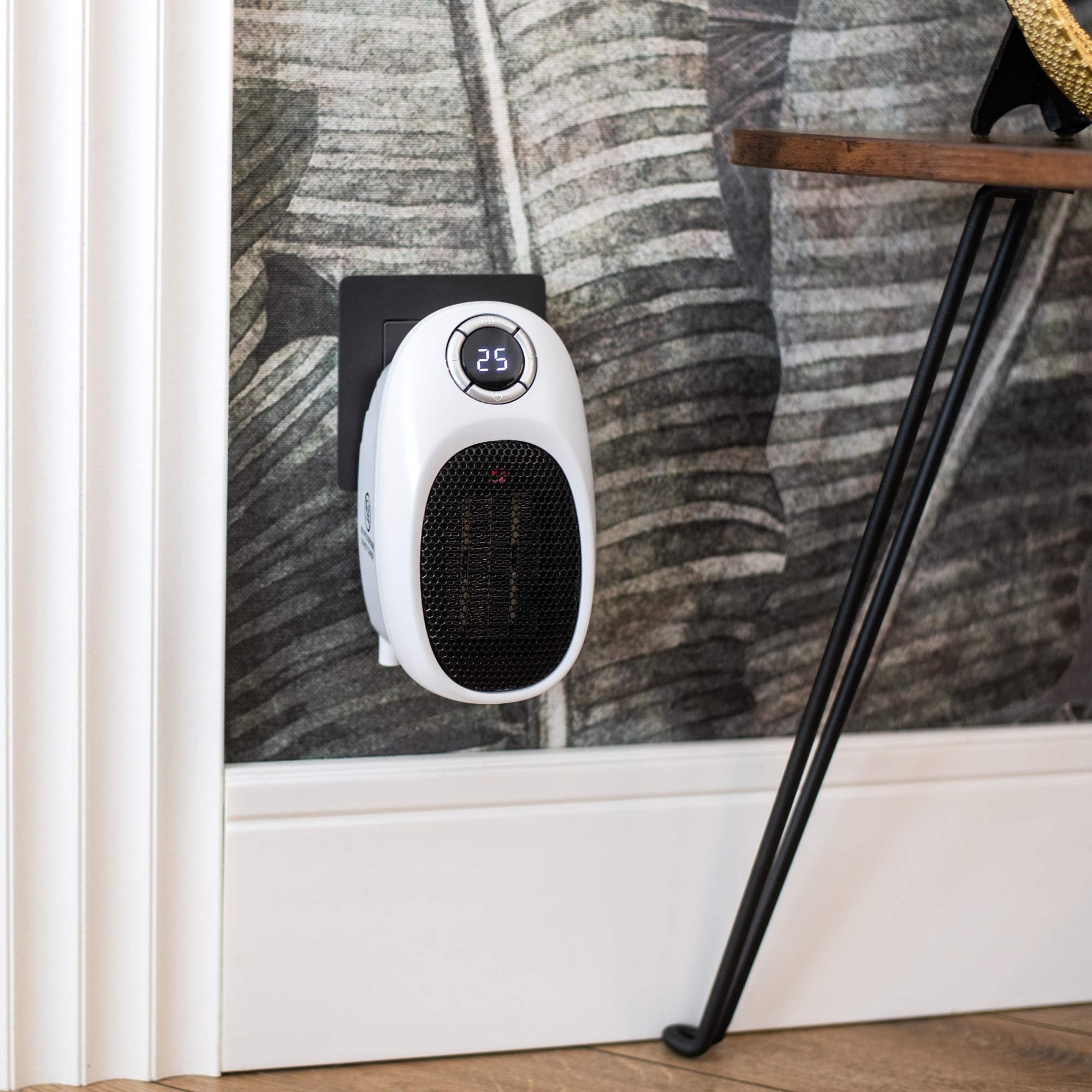 Mini incalzitor electric, ADLER, Alb - eMAG.ro