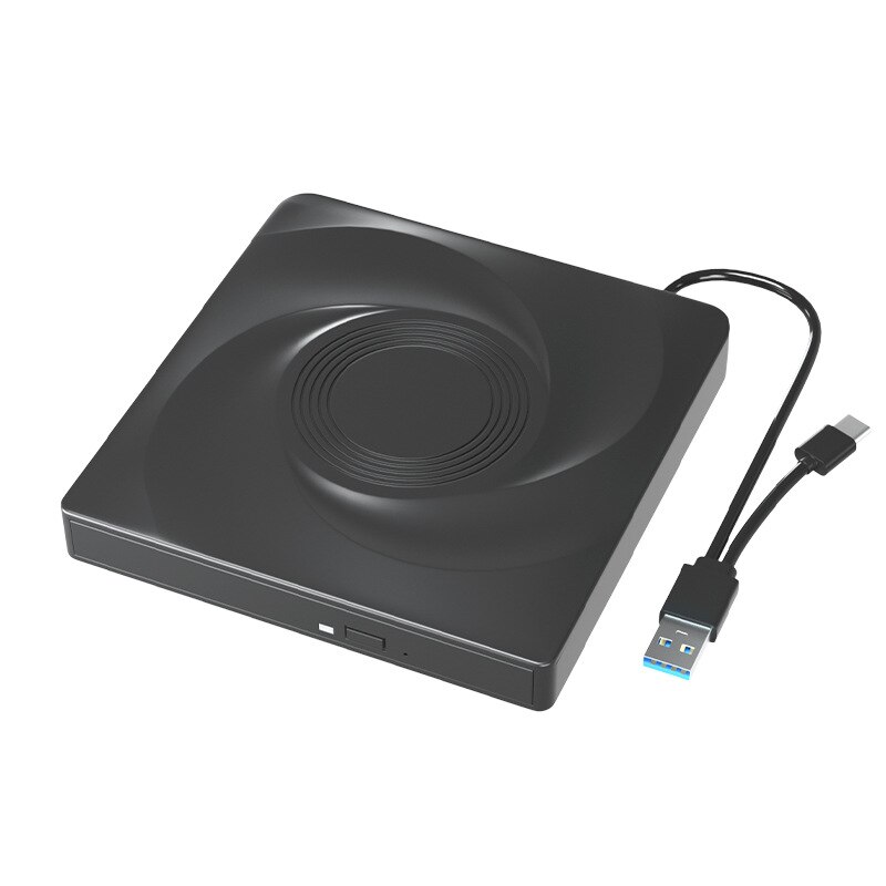 Unitate CD/Dvd externa pentru laptop, Sunmostar, ABS, USB 3.0, Negru ...