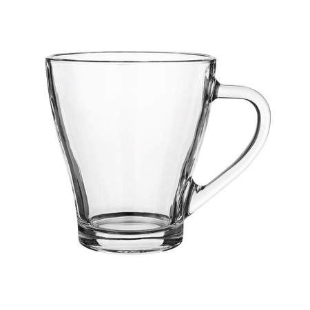 Cana pentru cafea HUGO, Sticla, 360 ml, Transparent - eMAG.ro