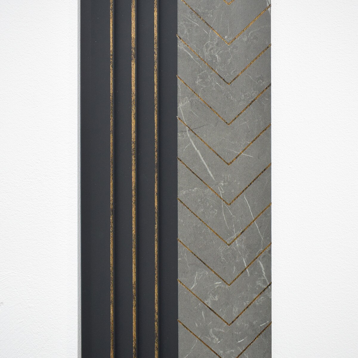 Set 5 panouri decorative, riflaj, polimer rigid, Naimeed D5503 ...