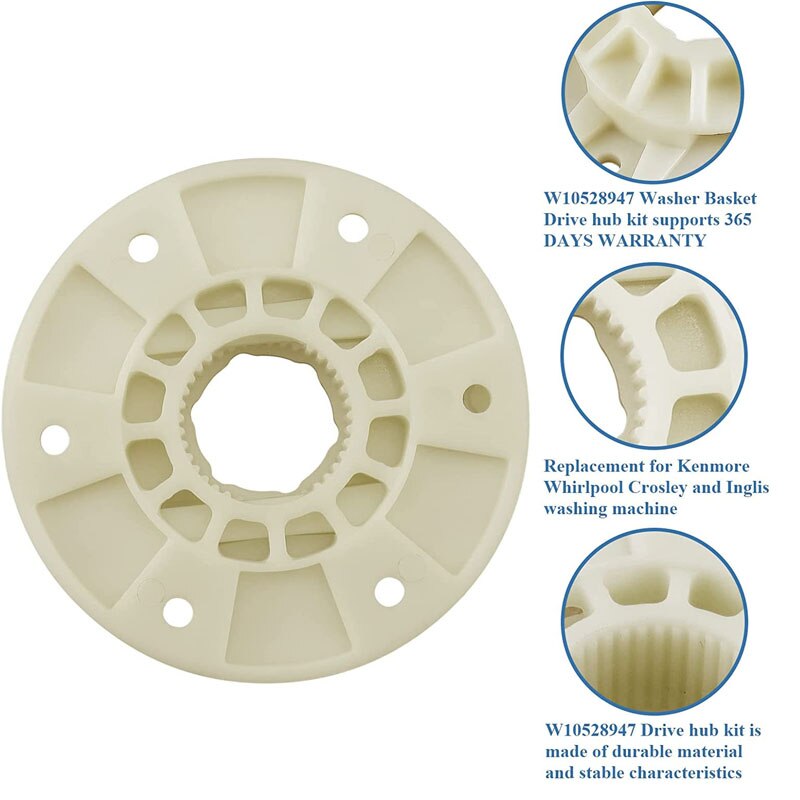 2x Kit butuc pentru masina de spalat, Alb - eMAG.ro