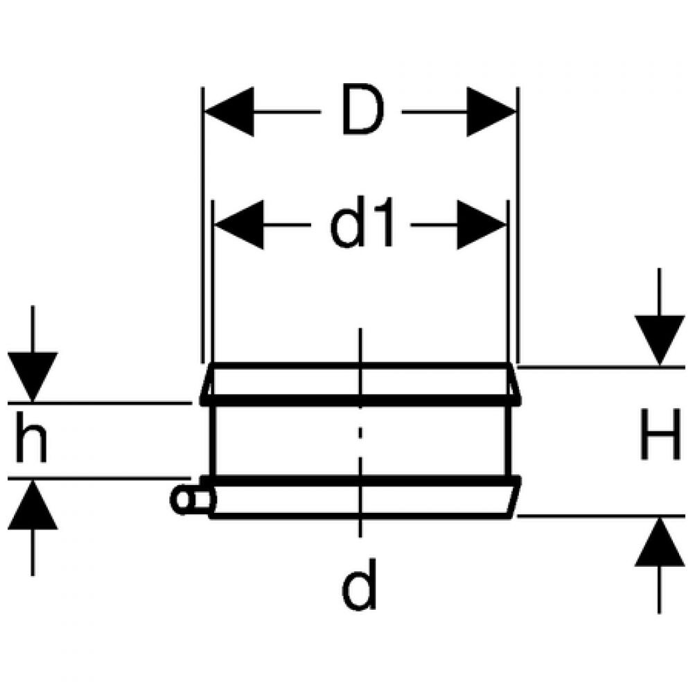 Banda Pluvia Electrofuziune 50 mm, Geberit - eMAG.ro