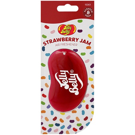 Ароматизатор за кола Jelly Belly Strawberry Jam 18 гр - eMAG.bg
