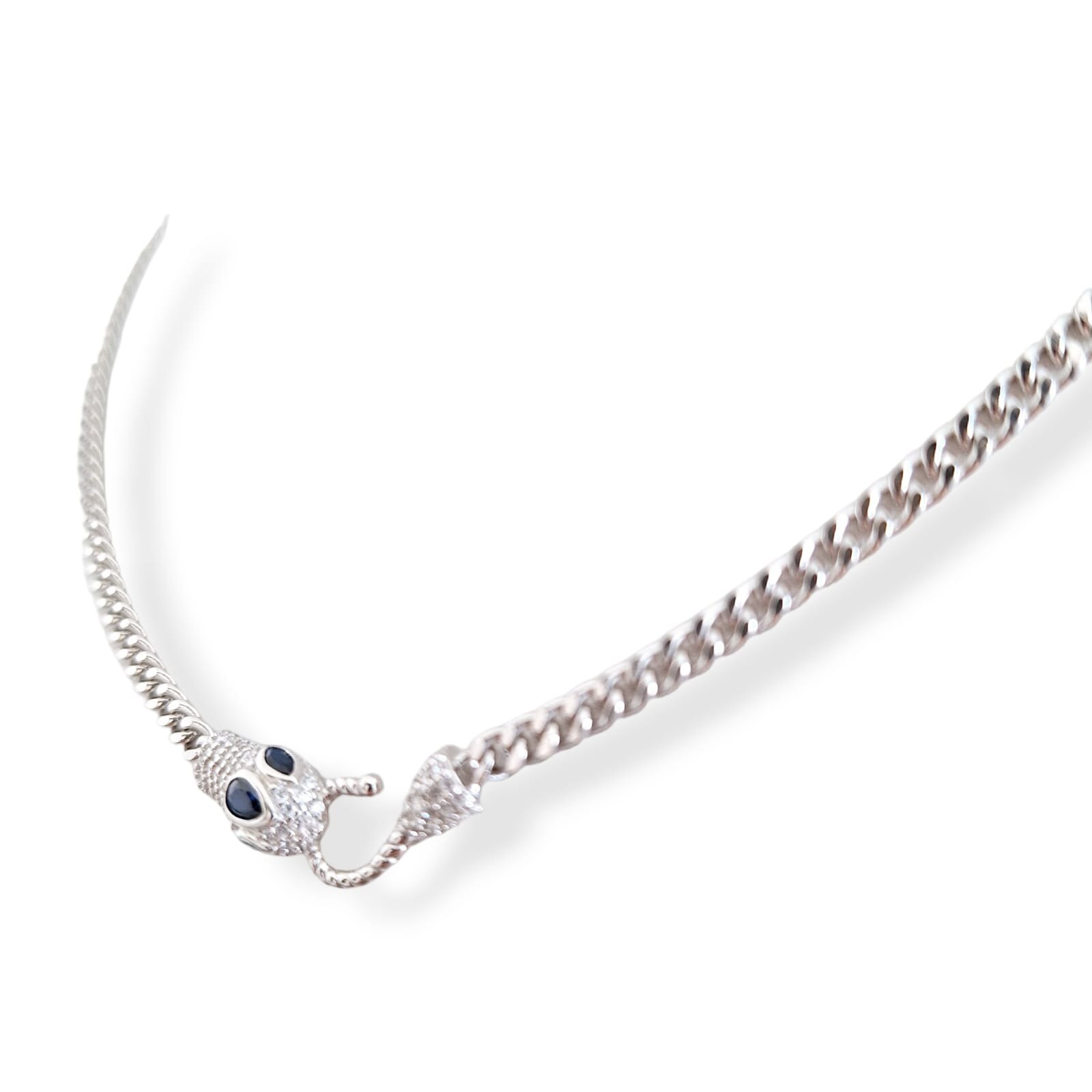 Colier Argint Femei Sarpe 42-47cm - eMAG.ro