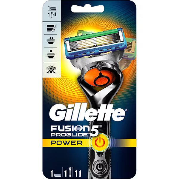 Aparat de ras Gillete Fusion 5 Proglide, 1 rezerva - eMAG.ro