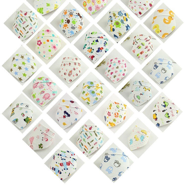 Bavetica Bebelusi din Bumbac, Mixbo, Imprimeu Multicolor - eMAG.ro
