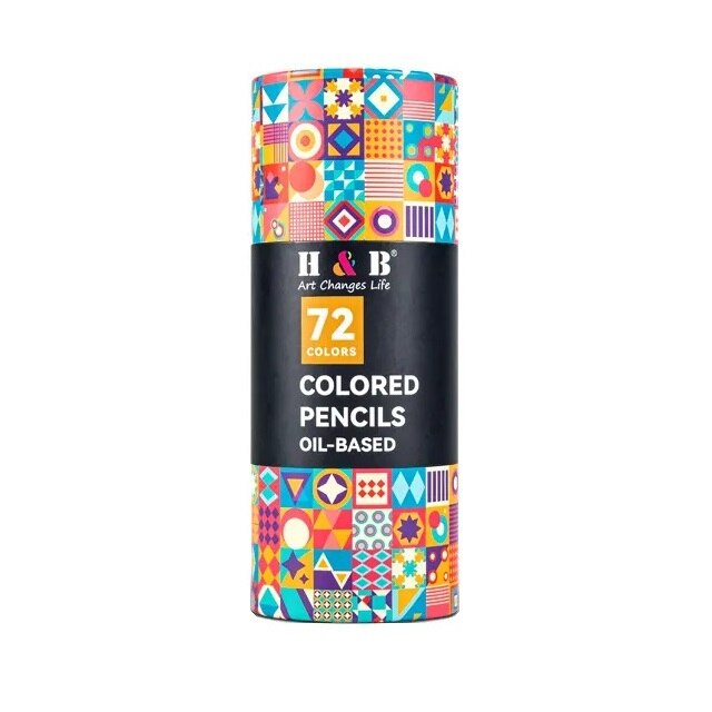 Set 72 creioane colorate si 2 carti de colorat, pentru desen si schite ...