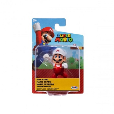 Figurina Fire Mario personaj din Super Mario 6 cm - eMAG.ro