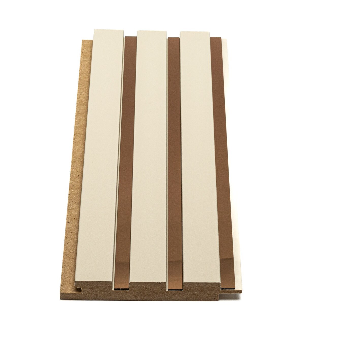 Riflaj Decorativ MDF Crem & Cupru 280x12,1x1,8 cm - eMAG.ro