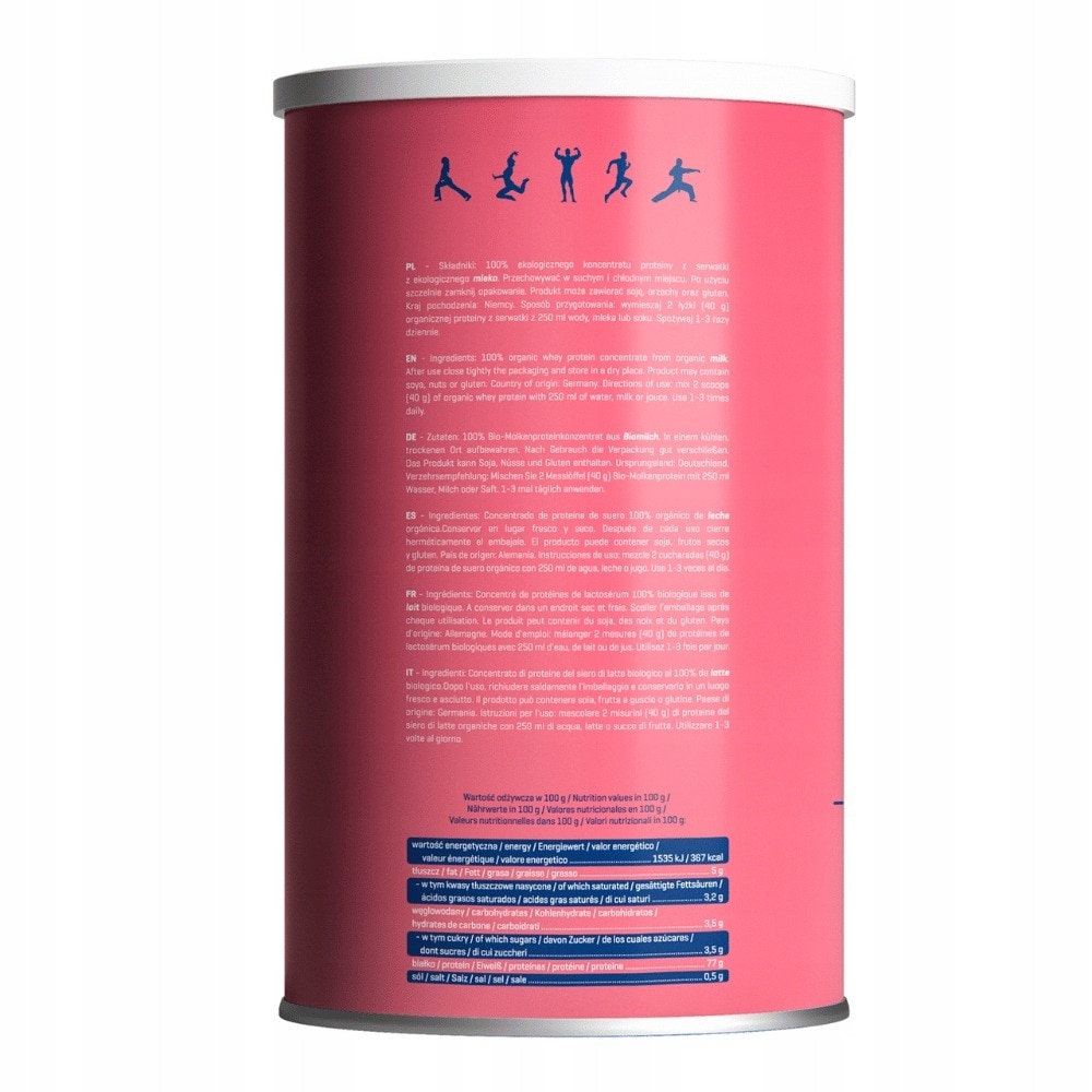 Concentrat natural de proteine din zer Bio 500 g Diet-Food - eMAG.ro