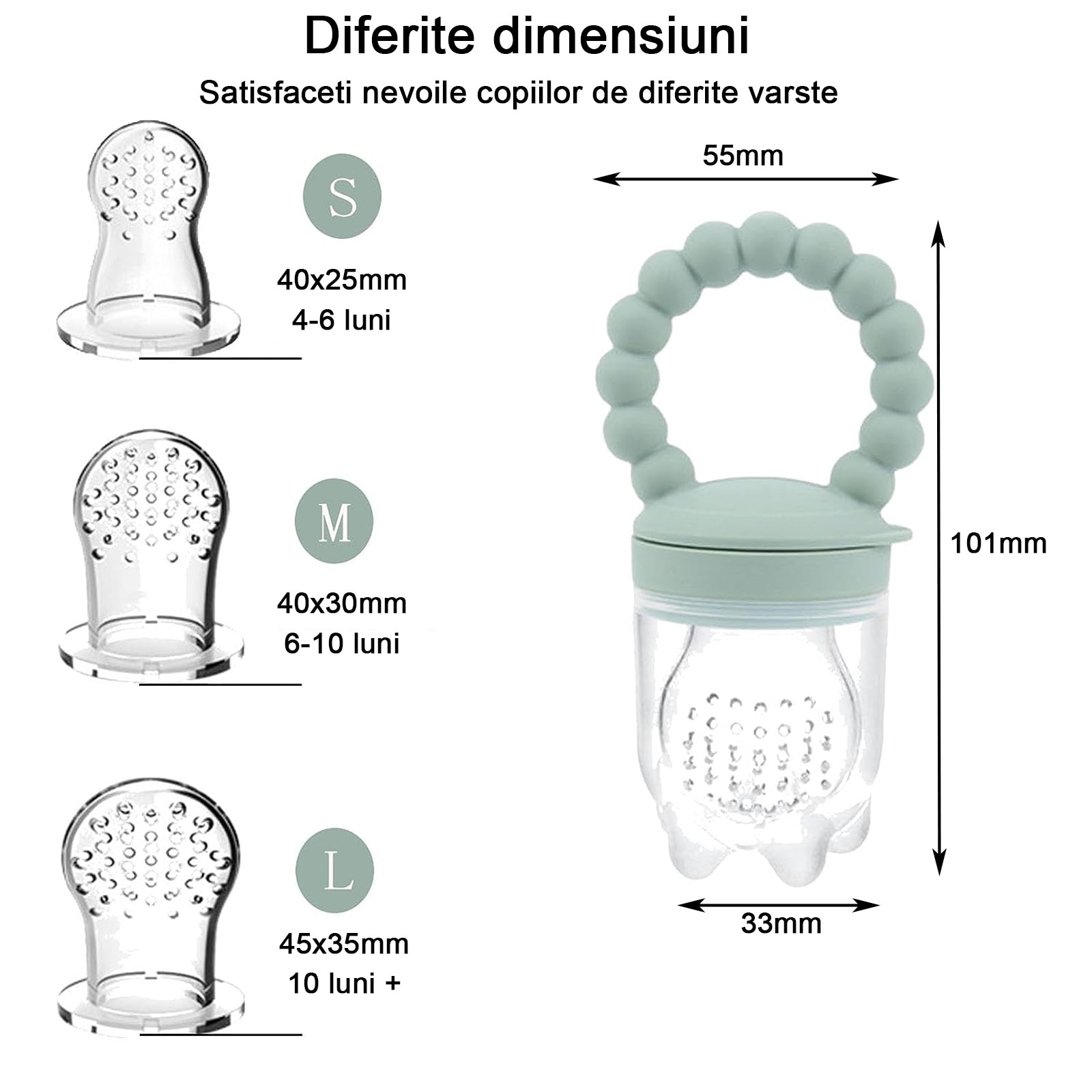 Suzete pentru fructe si legume, Geanta din plasa cu 3 dimensiuni ...