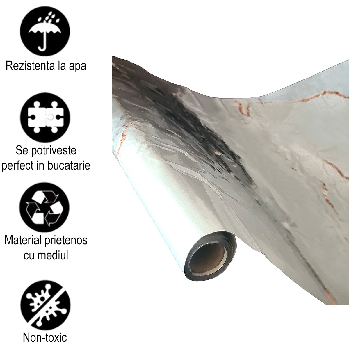 Folie Autocolanta GREATON pentru Bucatarie, Tip Sticker Autoadeziv ...