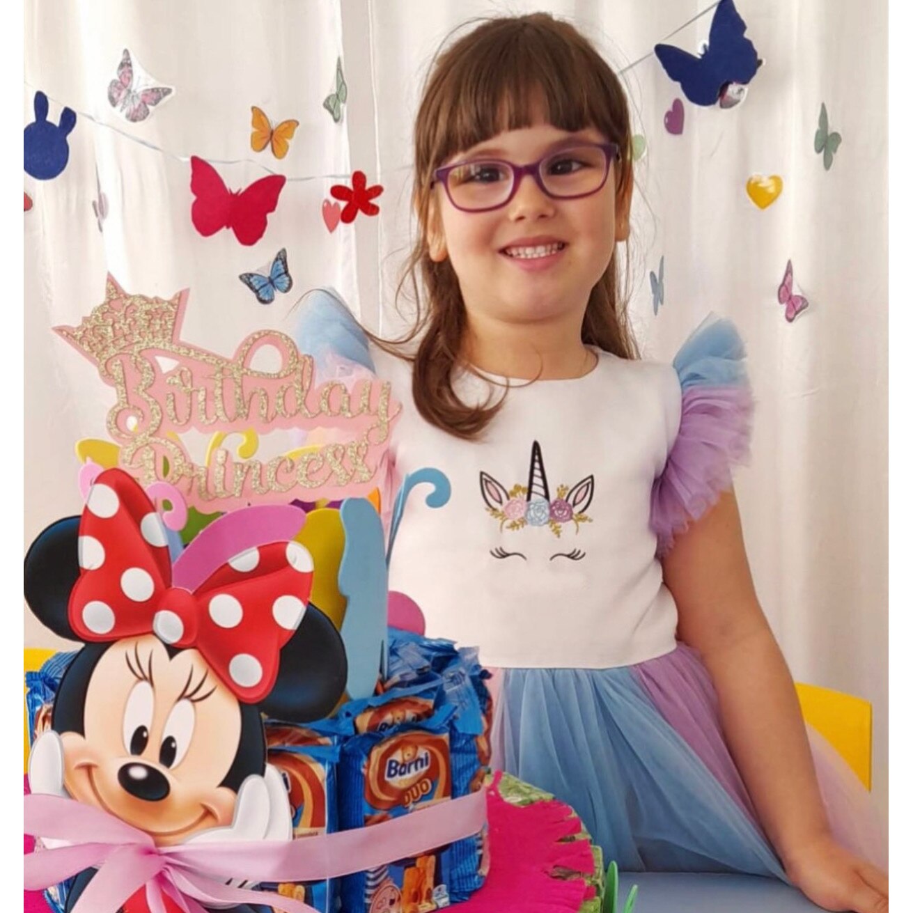 Rochita ocazie Lempika Unicorn 3-4 ani 104cm - eMAG.ro