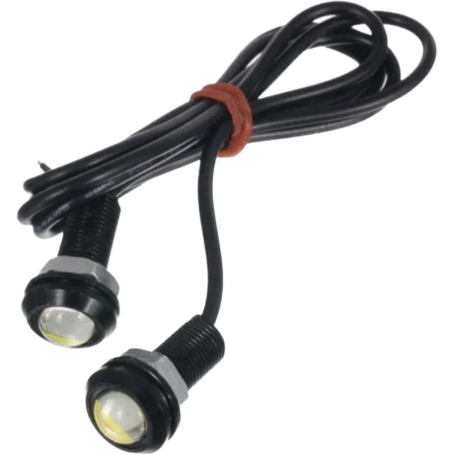 Set 2 Lampi LED, 23mm, 1.5W, 12V, lumina alba - eMAG.ro