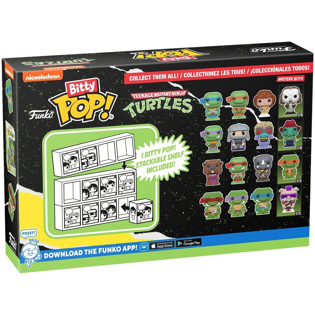 Set 4 figurine Funko Bitty POP! TMNT - Leonardo, Michelangello, April O ... Set 4 figurine Funko Bitty POP! TMNT - Leonardo, Michelangello, April O ...